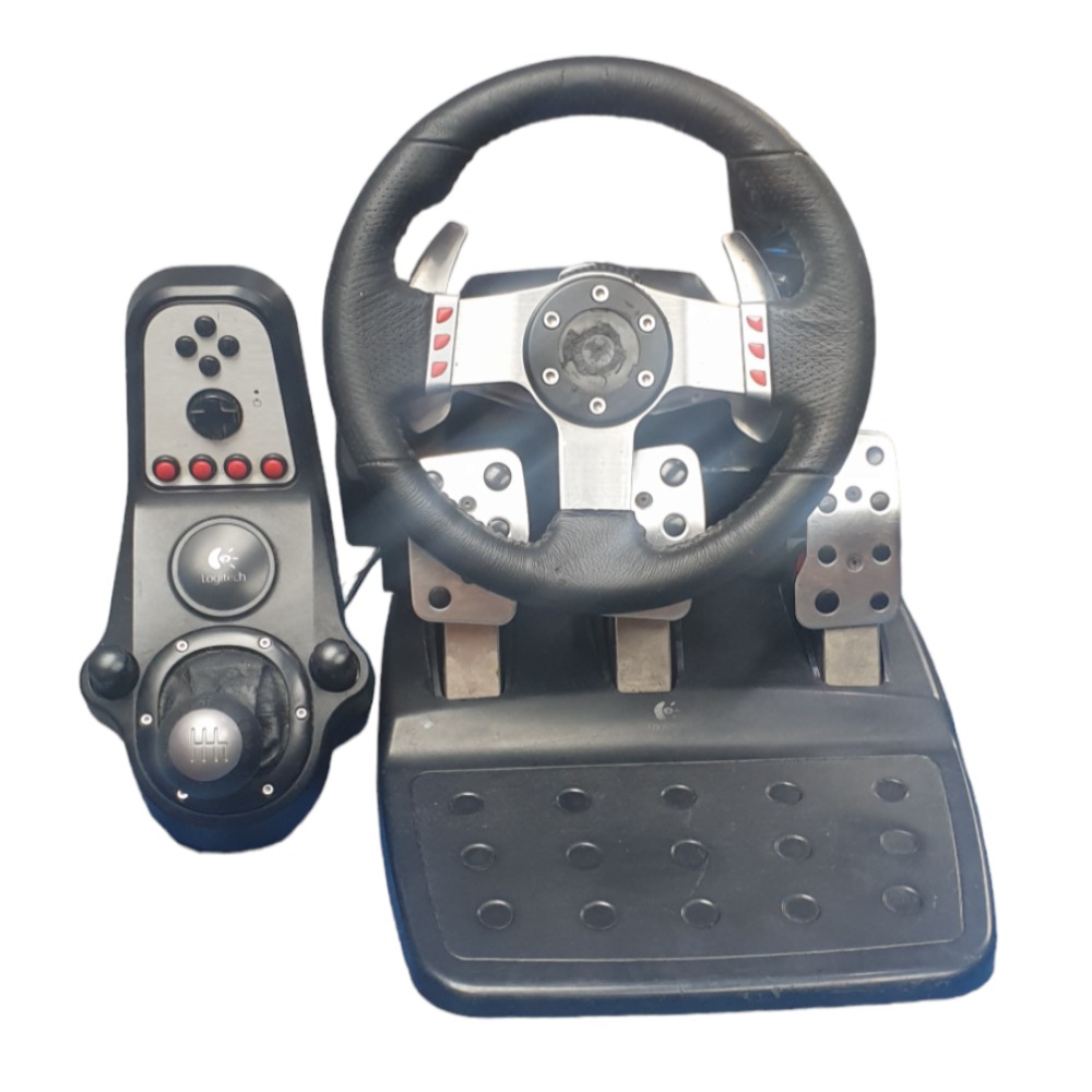 Pre-owned Logitech G27 Racing Wheel + Pedal & Shift - Own4Less